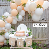 Neutral Blush Balloon Garland Kit – Ellie's Party Supply