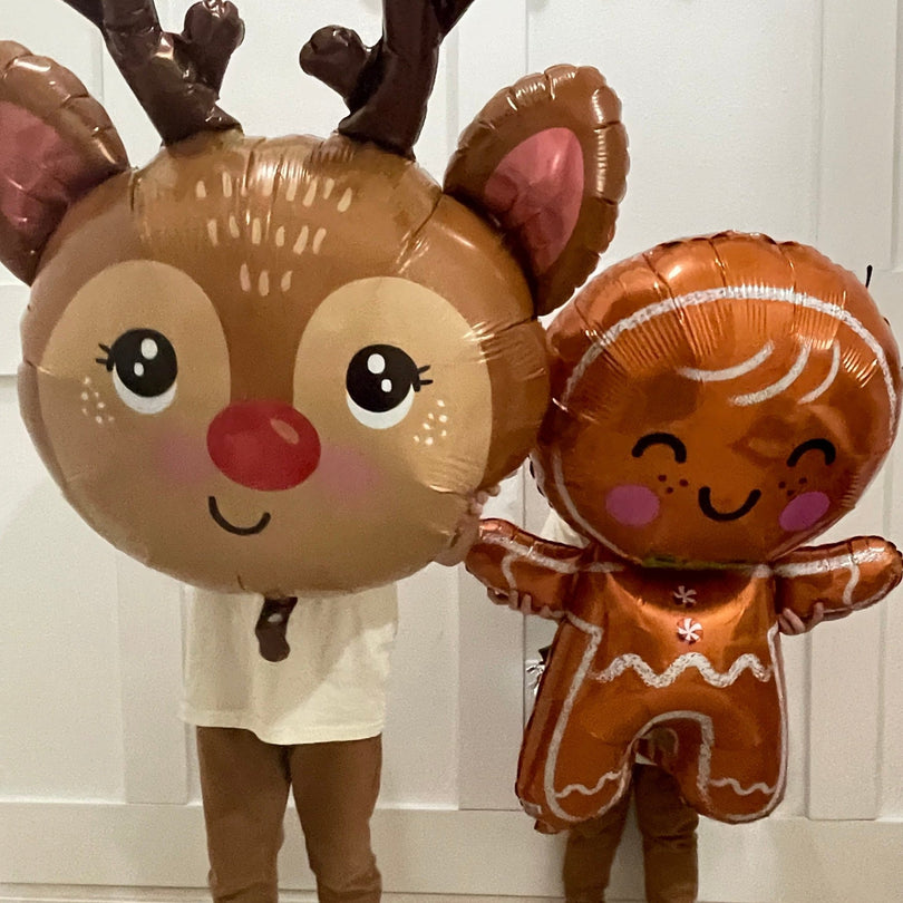 Rudolph Balloon | Christmas Decor – Ellie's Party Supply