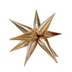 Gold Starburst Cluster Balloon (40 Inches) from Ellie's Party Supply