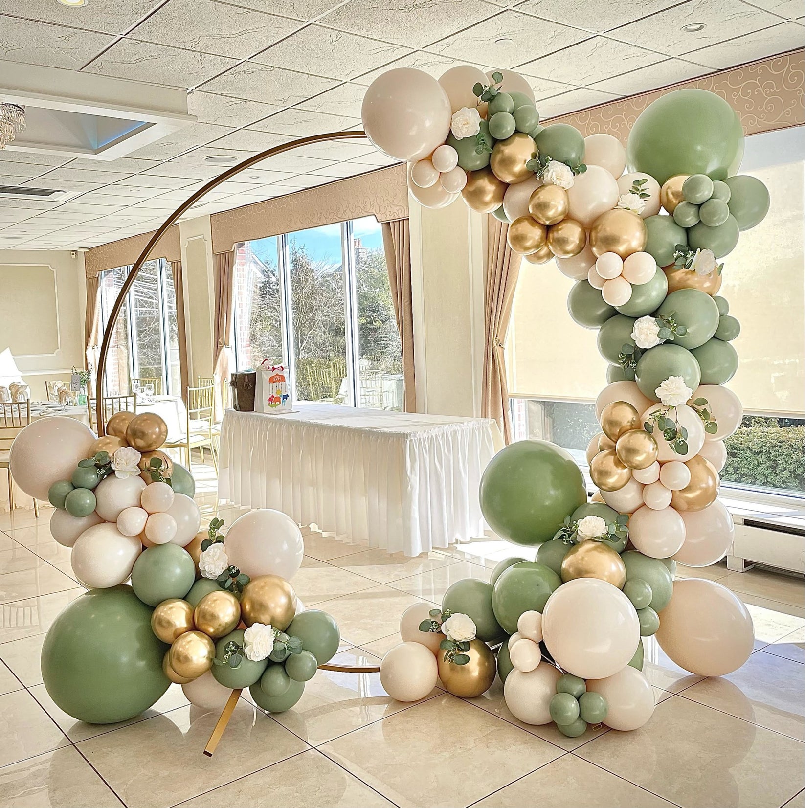 Sage Latex Balloon Packs (5", 11”, 16”, 24”, 36”) from Ellie's Party Supply