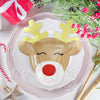 Reindeer Christmas Paper Plates (Set of 8) from Ellie's Party Supply