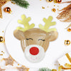 Reindeer Christmas Paper Plates (Set of 8) from Ellie's Party Supply